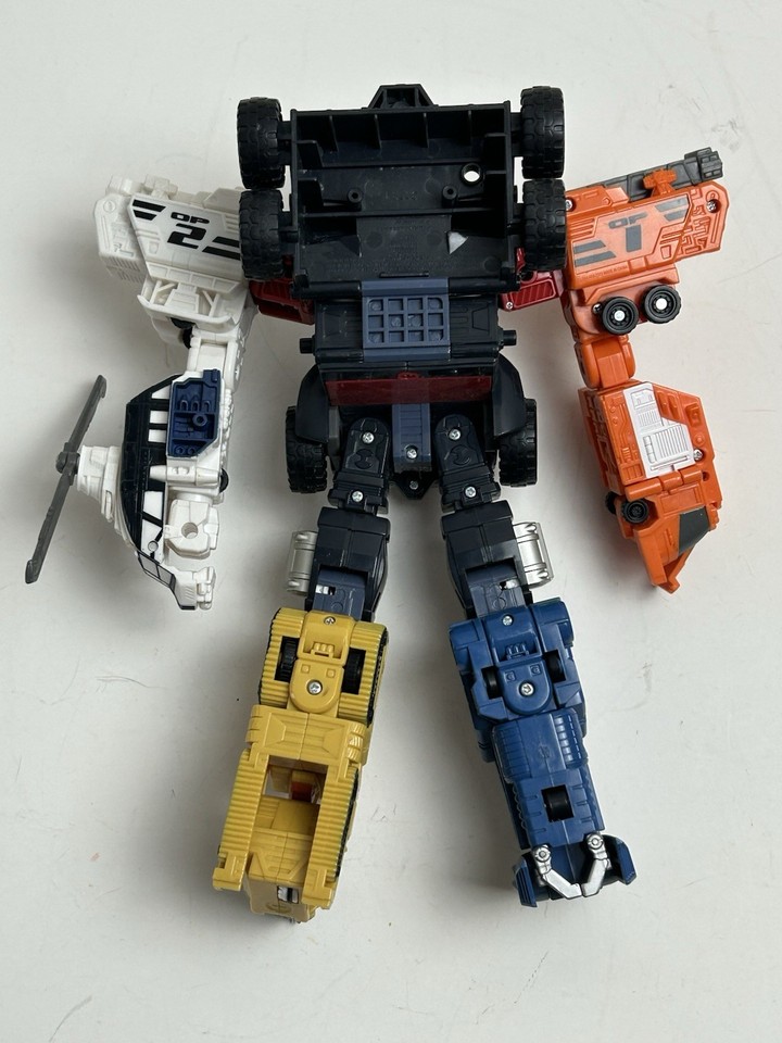 Transformers Energon Optimus Prime Leader 2003 Powerlinx Autobot Action ...