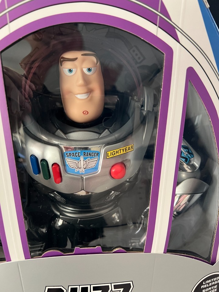 Disney Pixar Toy Story 30th Anniversary Buzz Lightyear Silver Chrome ...