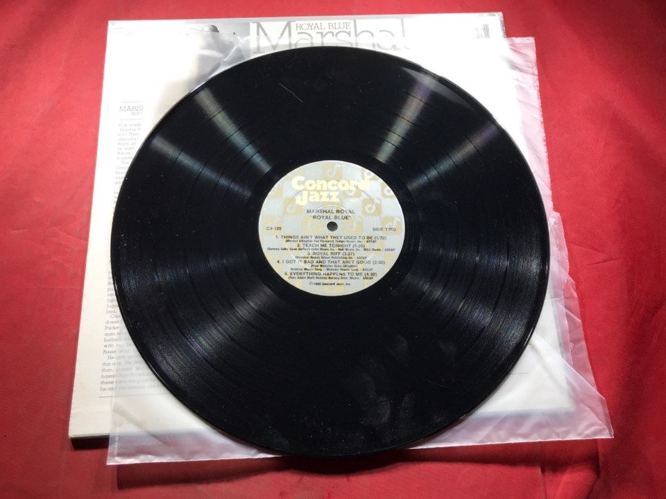 T1-37 MARSHAL ROYAL Royal Blue ... 1980 ... CJ-125 ... CONCORD JAZZ ...