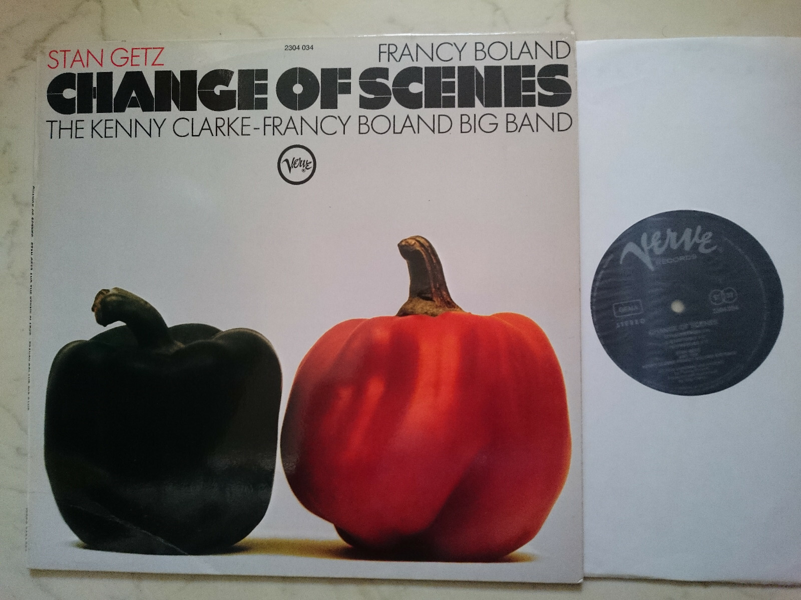 Stan Getz / Francy Boland Change of Scenes *1971 German Verve Original LP*NM* | eBay