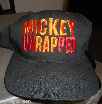 MICKEY UNRAPPED - ORIGINAL PROMO HAT - 1994 - PREVIOUSLY WORN | eBay