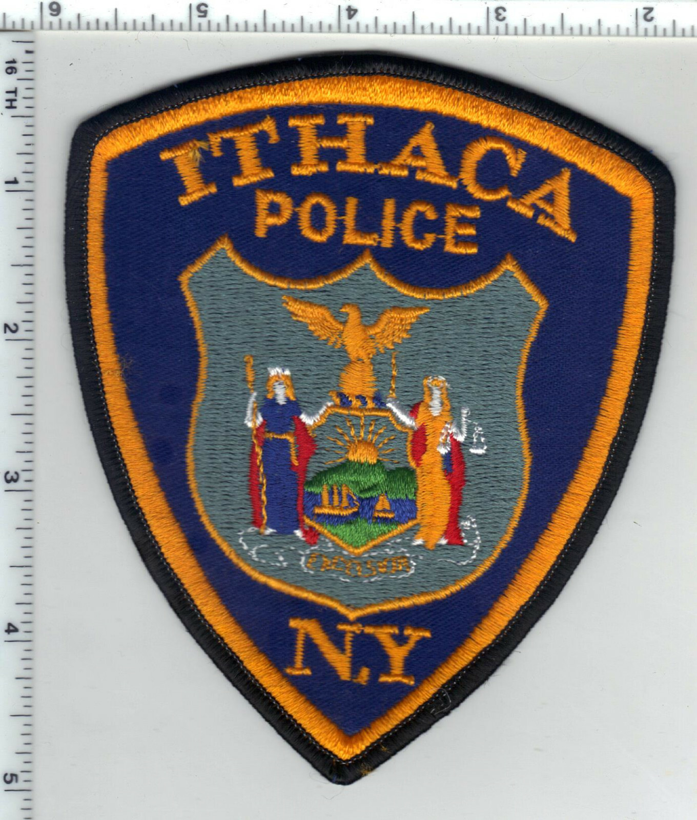 Ithaca Police (New York) 3rd Issue Shoulder Patch | eBay
