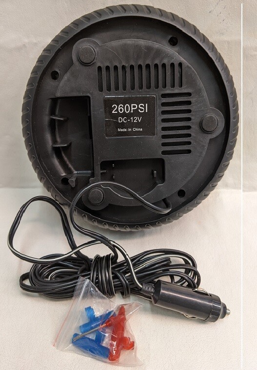 Totes 71792-01 Air Compressor 260psi Power 3 Nozzle Adapters for sale ...