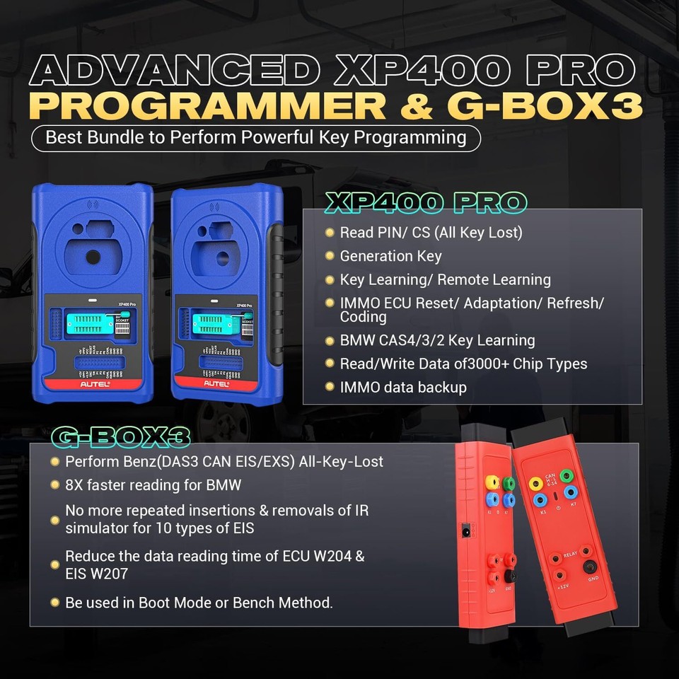 2025 Autel MaxiIM IM608 PRO II +G-BOX3+APB112+IMKPA TOP Key Programming ...