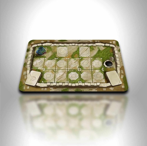 YuGiOh Duel Rubber Playmat 1 player Master Duel ARENA zone mat TCG CCG ...