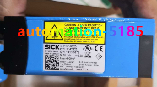 sick CLV650-0120 1042121 Bar code Scanner New by DHL or Fedex Fast ...
