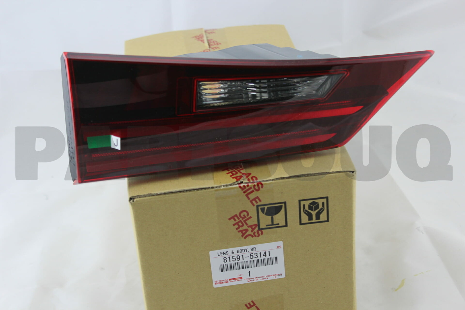 8159153141 Genuine Toyota LENS AND BODY, REAR LAMP, LH 81591-53141 | eBay