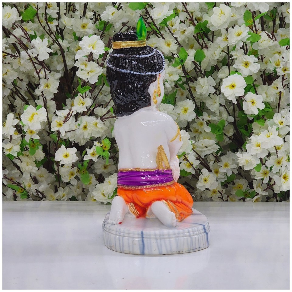 Baby Krishna Statue Resin Small Krishna Idol God of Love Bal Gopal ...