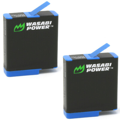 Wasabi Power Battery (2-Pack) for GoPro HERO8 Black (Compatible with ...