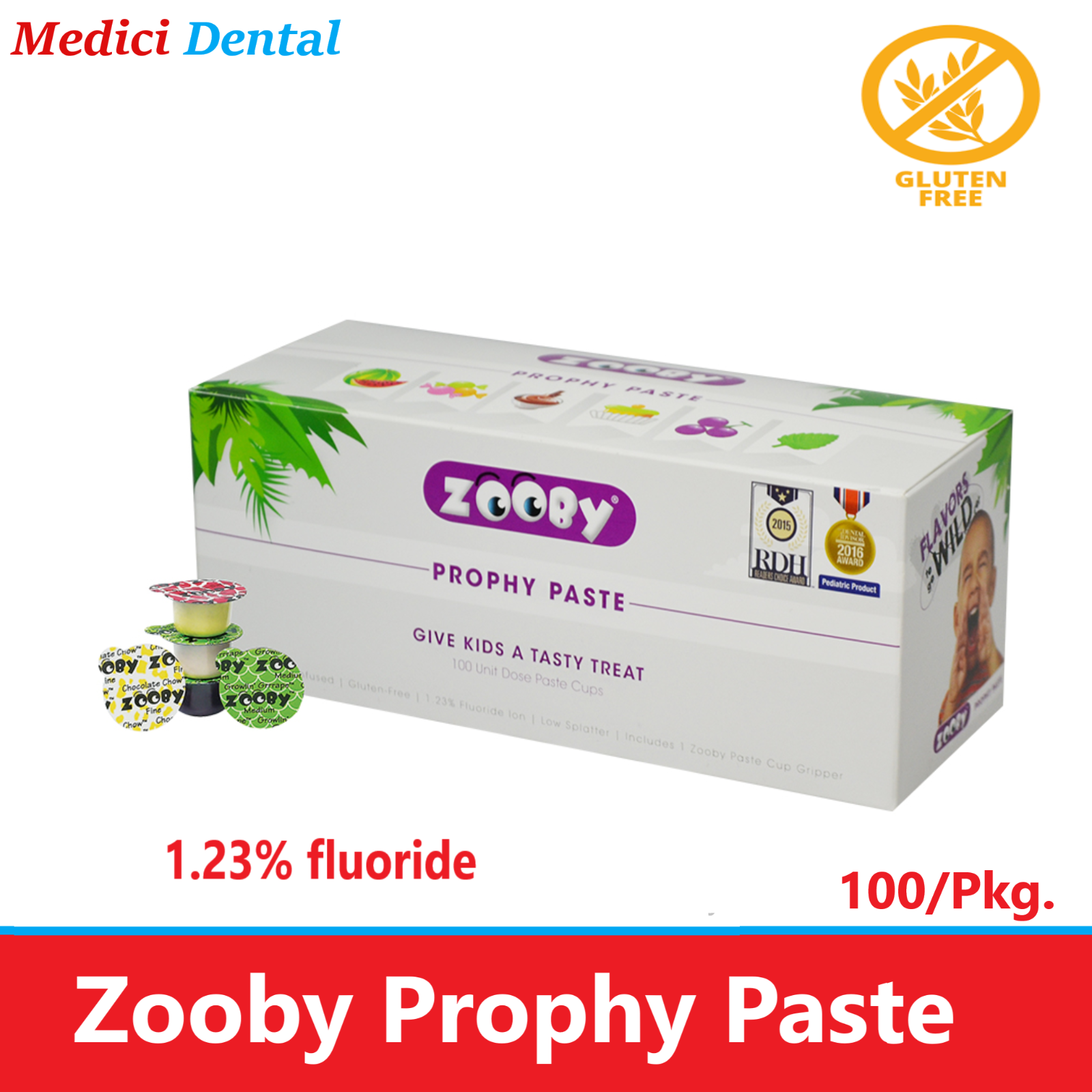 Dental Prophy Paste Zooby Prophy Paste Coarse Medium Fine Assorted ...