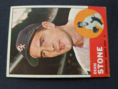 1963 Topps Baseball Card # 271 Dean Stone - Chicago White Sox (EX) | eBay