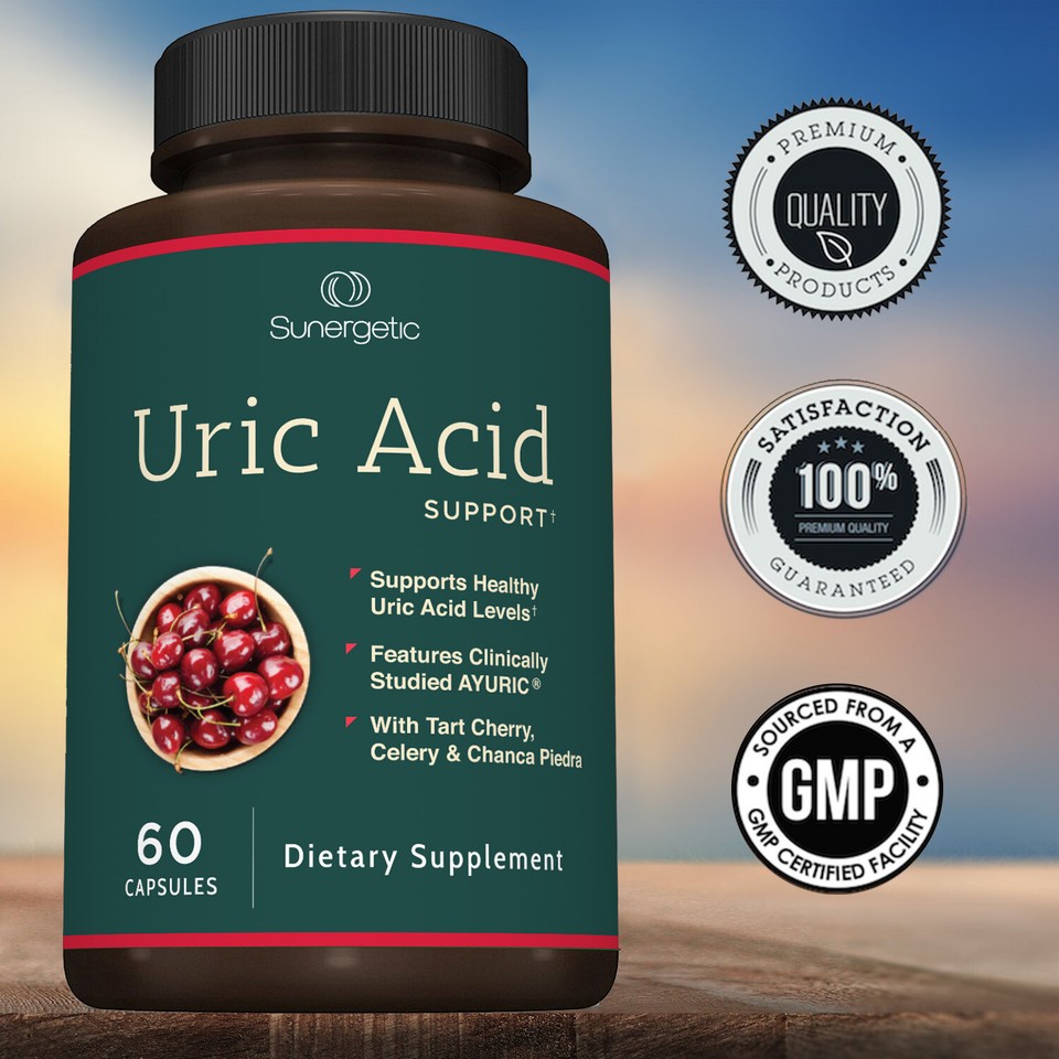 Premium Uric Acid Support Supplement–Uric Acid Cleanse & Antioxidants ...