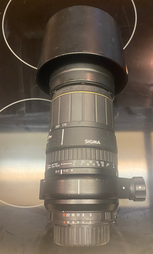 Sigma AF 170-500mm f5-6.3 D APO Lens for Nikon w/Accessories - Works ...