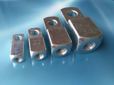 Clevis Eye M5 M6 M8 & M10 Rod End Mating Joint Zinc Plated Finish x1 ...