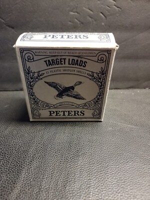 Vintage Peters TARGET Loades 20 Gauge Shot Shells EMPTY BOX ONLY | eBay