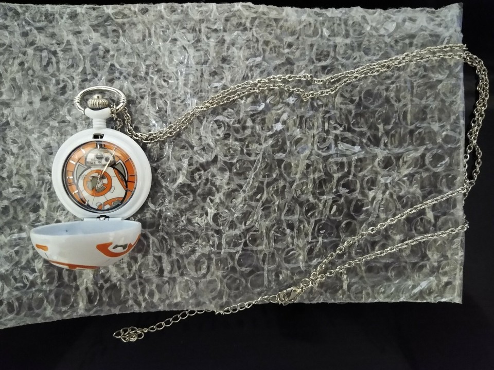 Rare BB8 Necklace / Pocket Watch - Amazing Condition - Star Wars | eBay