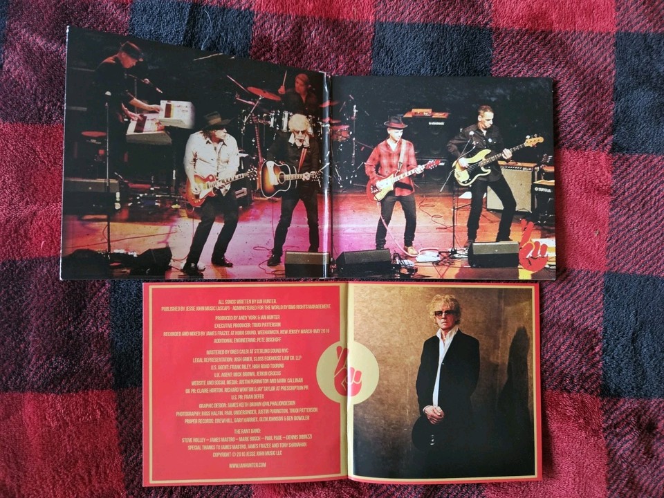 IAN HUNTER + THE RANT BAND*MOTT THE HOOPLE / FINGERS CROSSED *CD | eBay