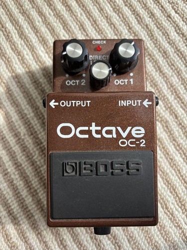 BOSS OC-2 Octave Effect Pedal with Box and Manufacturer Warranty Card ...