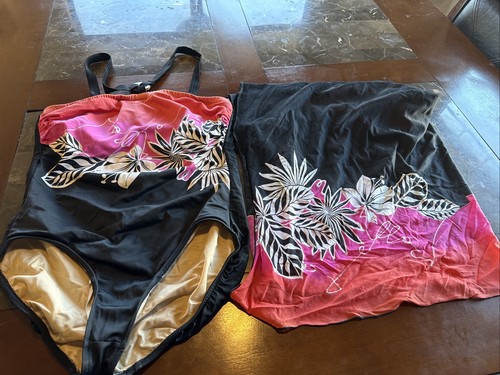 Carol Wior Women's One Piece & Matching Sarong | eBay