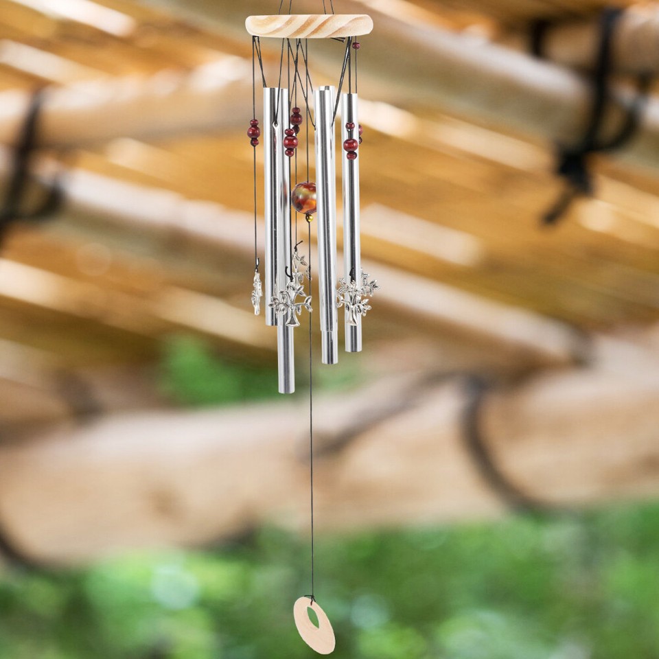 60Pcs Large Wind Chime Tubes Pendant Aluminum Outdoor Wind Chime Pipes ...