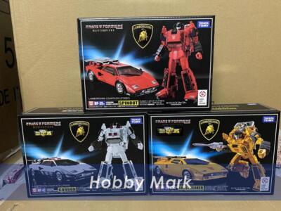 Takara Transformers Masterpiece MP39 Sunstreaker MP42 Cordon MP39 ...
