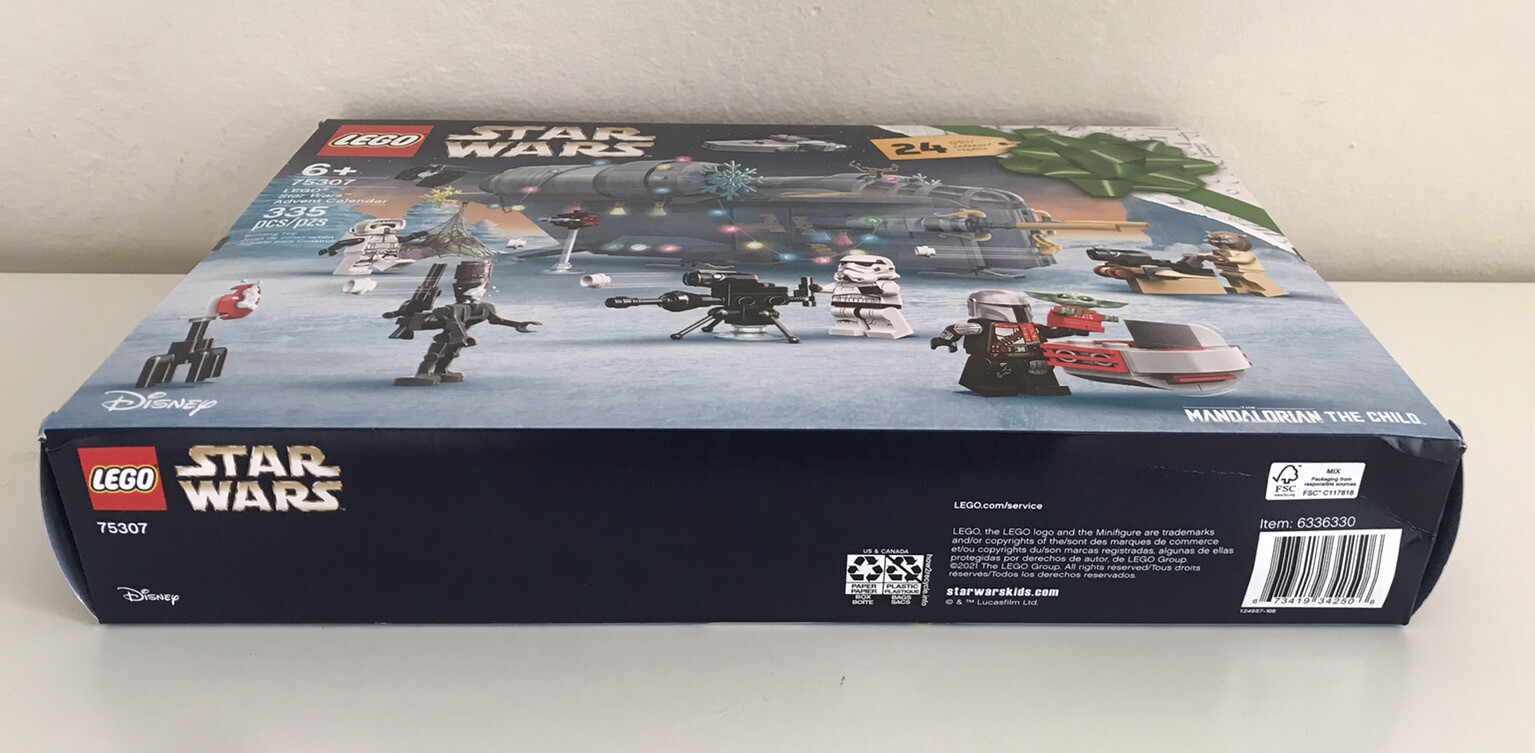 Lego 75307 Star Wars Advent Calendar 2021 (335 PCS) - New in Sealed Box ...