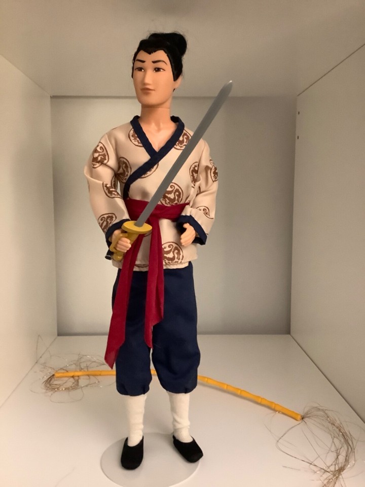 1997 Mattel Disney Captain Li Shang From Mulan Barbie Doll 12” | eBay