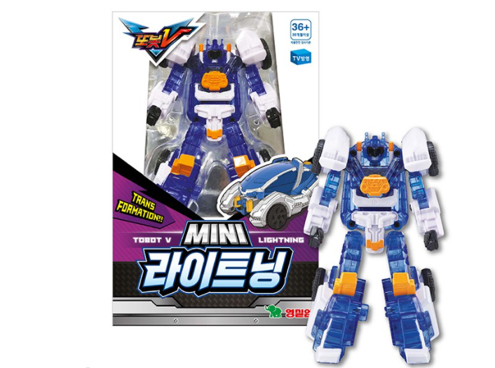 TOBOT V MINI LIGHTNING Transformation Action Figure Robot Toy | eBay