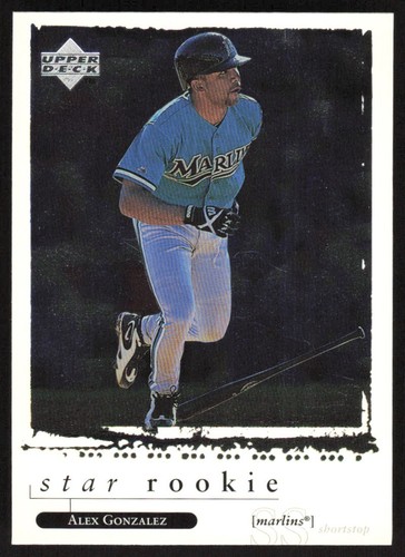 1998 Upper Deck Star Rookie Alex Gonzalez #580 Florida Marlins | eBay