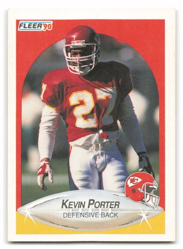 Kevin Porter 1990 Fleer FOOTBALL #208b Kansas City Chiefs | eBay