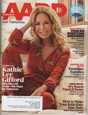 AARP Magazine April/May 2019 Kathie Lee Gifford Elizabeth McGovern | eBay