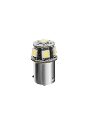 24/28V Hyper-Led 18 - 6 SMD x 3 chips - (R5W) - BA15s - 1 pz - D ...