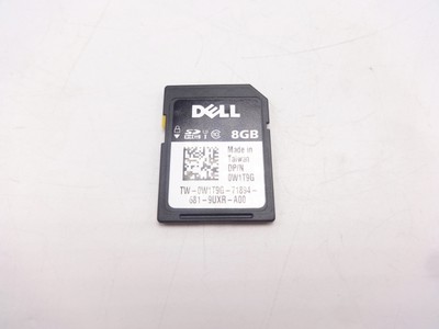 W1T9G Dell 8GB SD SDHC(Secure Digital High Capacity) Card | eBay