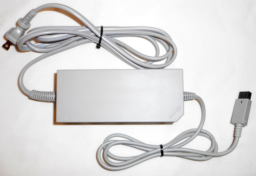 RVL-002(USA) OEM Nintendo Wii 12V AC/DC Adapter 3.7A Power Supply Black ...