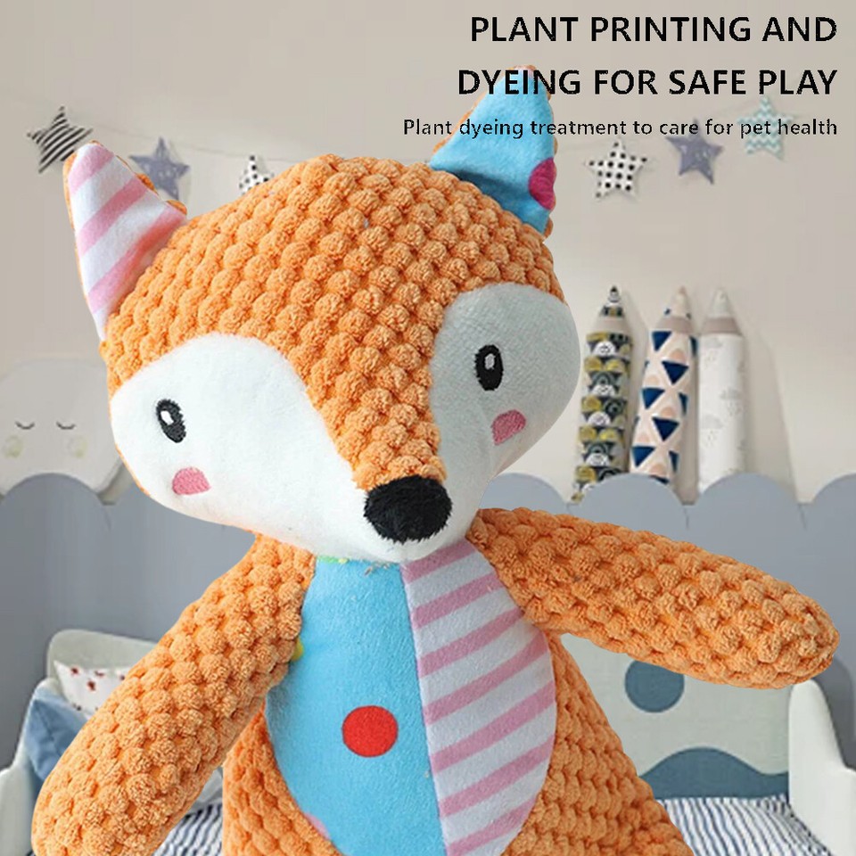 Squeaky Dog Toys Stuffed Animals Chew Toy for Small Medium Large Dogs ...