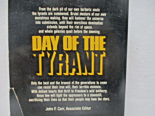 J.E. Pournelle book lot Armageddon, Day of the Tyrant There Will Be War ...