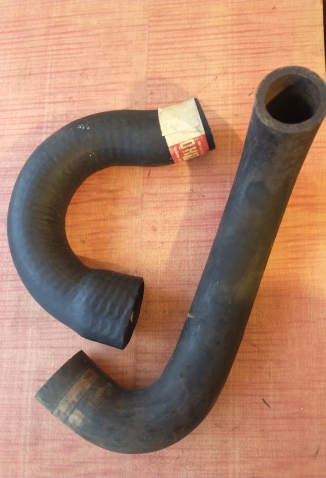 FORD ANGLIA 105E 123E THAMES NOS PAIR RADIATOR HOSES TOP & BOTTOM HOSE ...