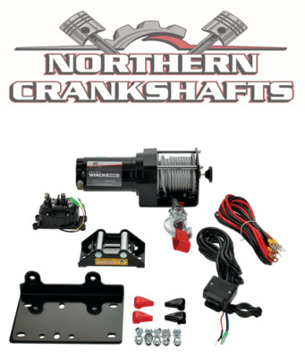 All Balls Expedition Series 2-Bolt Winch with Wire Rope 3500 lbs. | eBay