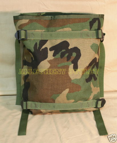 WOODLAND CAMO RADIO POUCH UTILITY POUCH MOLLE II USGI MILITARY NEW | eBay
