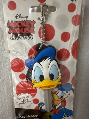 Key Cap - Disney Donald Duck Soft Touch Rubber Key Holder | eBay