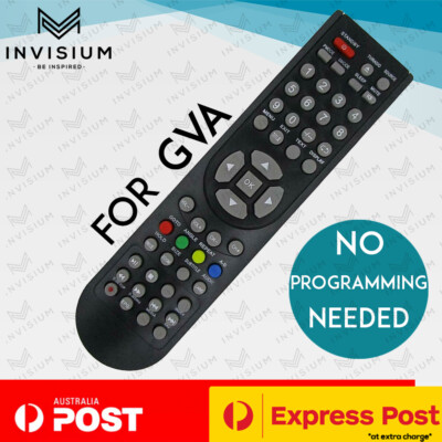 Replacement GVA TV REMOTE CONTROL LED LCD TV - ALL MODELS LISTED - No ...