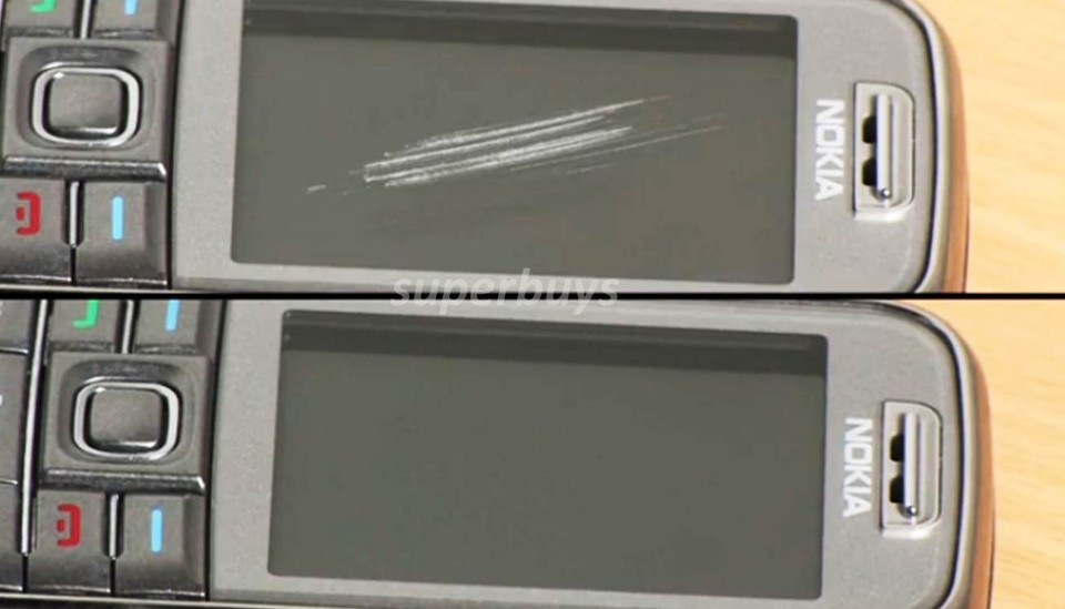 Displex Mobile Cell Phone Scratch Remover Polish Plastic Acrylic Glass ...