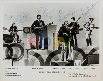 Buffalo Springfield Signed 8x10 Autographed Photo reprint | eBay