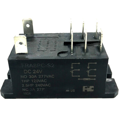 1PCS FRA8PC-S2 DC24V HF92F-240A5-2C22S Power Relay 8Pins 30A 277VAC ...