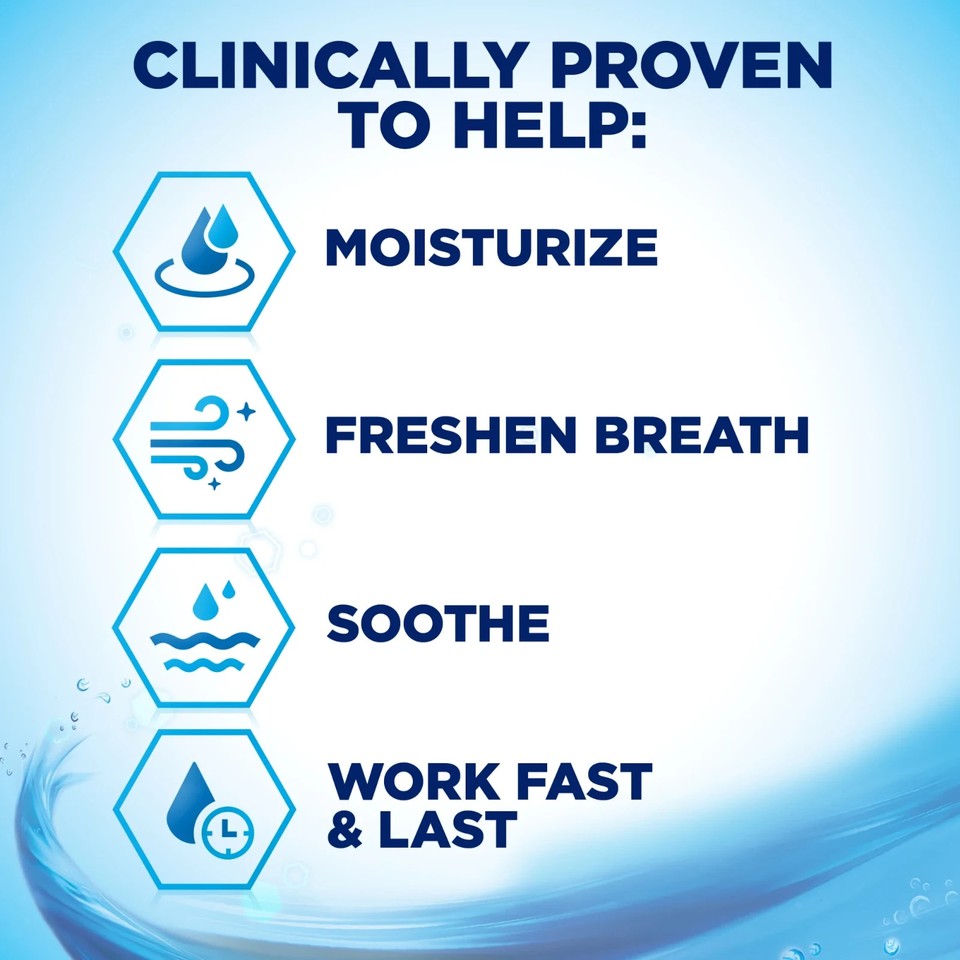 Biotene Dry Mouth Gentle Mint Oral Rinse 16 Fl OZ (473 ml) | eBay