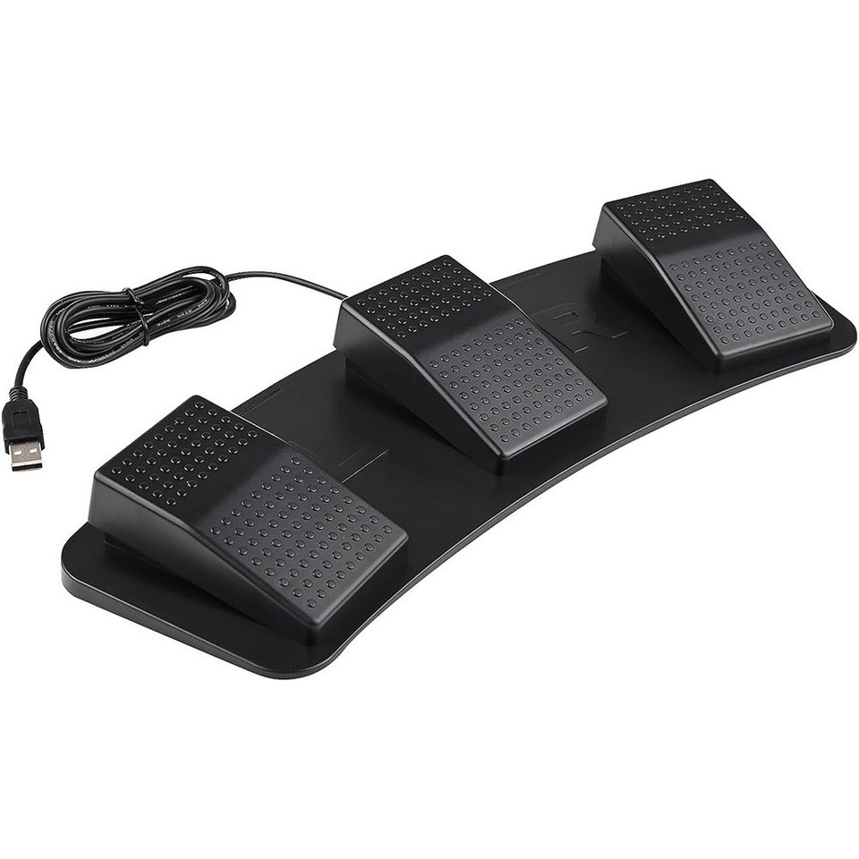 FS3-P USB Foot Pedal Control Keyboard For Computer PC Games Testing | eBay