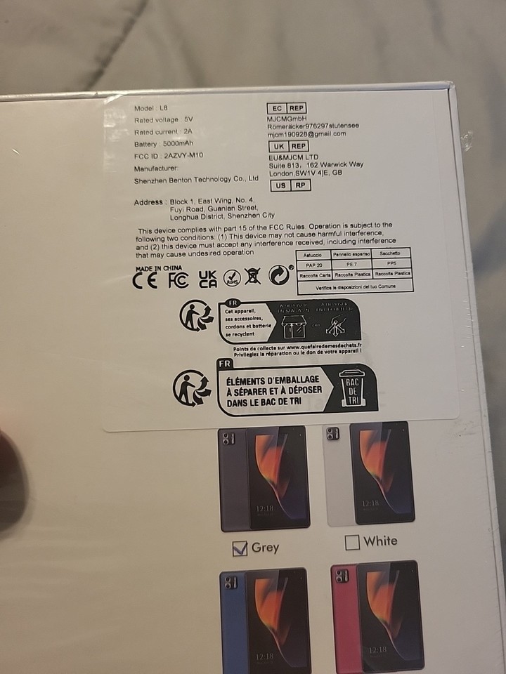 PRITOM L8 Plus 8inch Android 13 Tablet 8-Core 1.80GHz 8GB 64GB | eBay