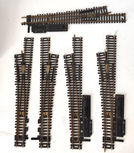 HO Atlas #6 Custom-Line Turnout Lot Left Right Remote Manual Switch ...