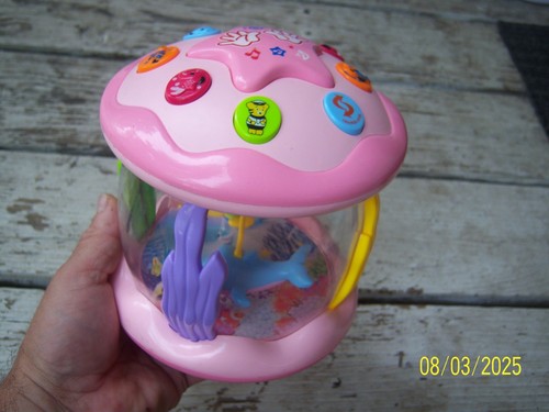 Touch & Play Push Button Carousel Merry Go Round Kids Learning Toy | eBay