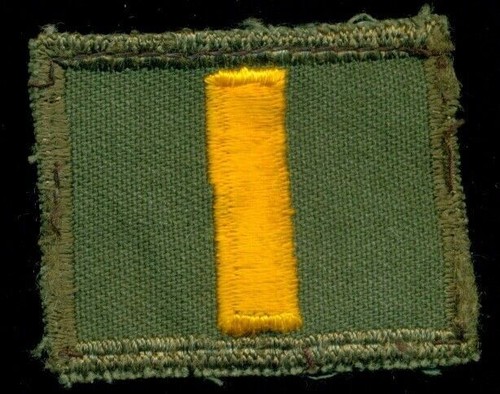 US Army Insignia Second Lieutenant Rank Patch CT-5 | eBay